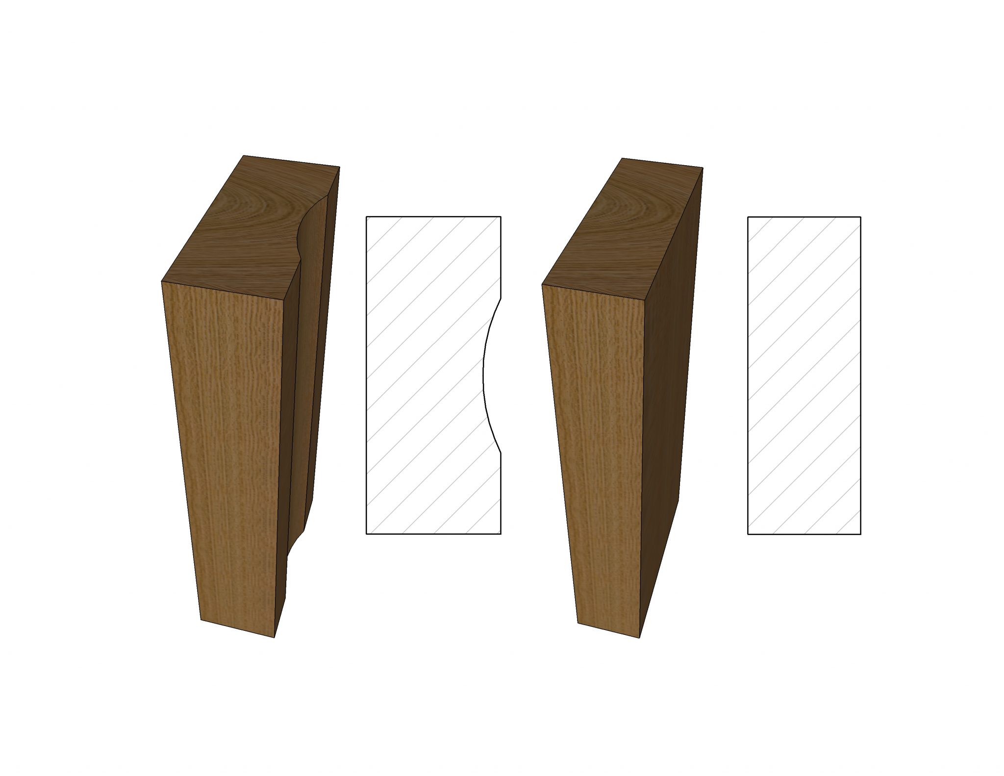 Frame: Double-Action (pivot) - Cadwell Green Doors